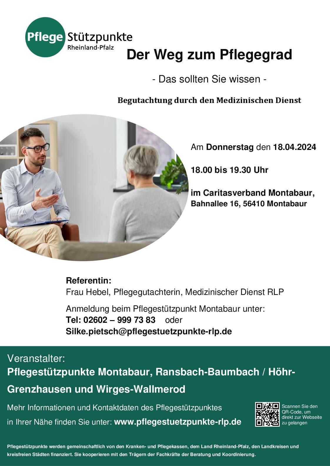 Der Weg zum Pflegegrad - Das sollten Sie wissen - Montabaur Live ... Der Weg zum Pflegegrad - Das sollten Sie wissen - Montabaur Live ...